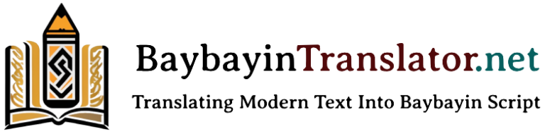 Baybayin Translator: A Tool for Convert Filipino to Baybayin